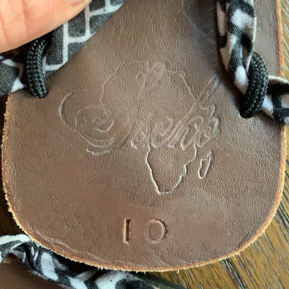 Sseko | Shoes | Sseko Designs Brown Leather Ribbon Sandals | Poshmark